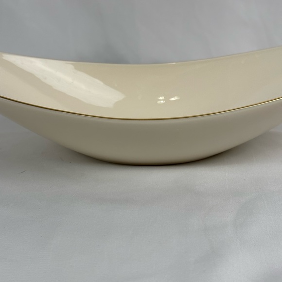 Lenox | Dining | Vintage Lenox Gold Rim Console Bowl Bread Dish | Poshmark